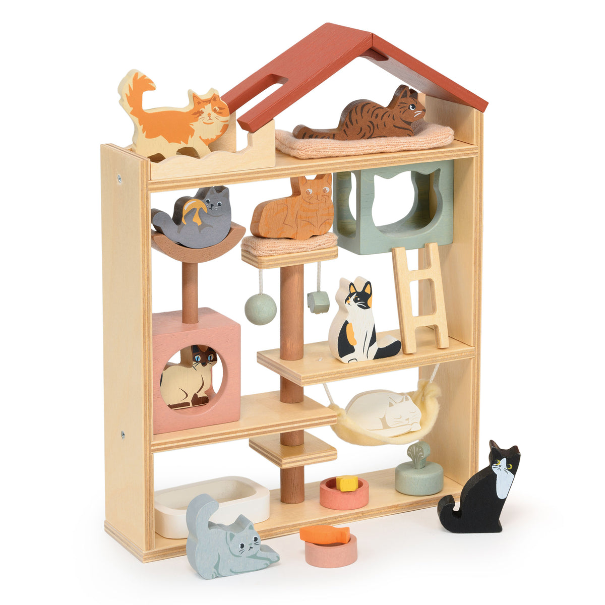 Purrfect Stay Cat Hotel – Tender Leaf