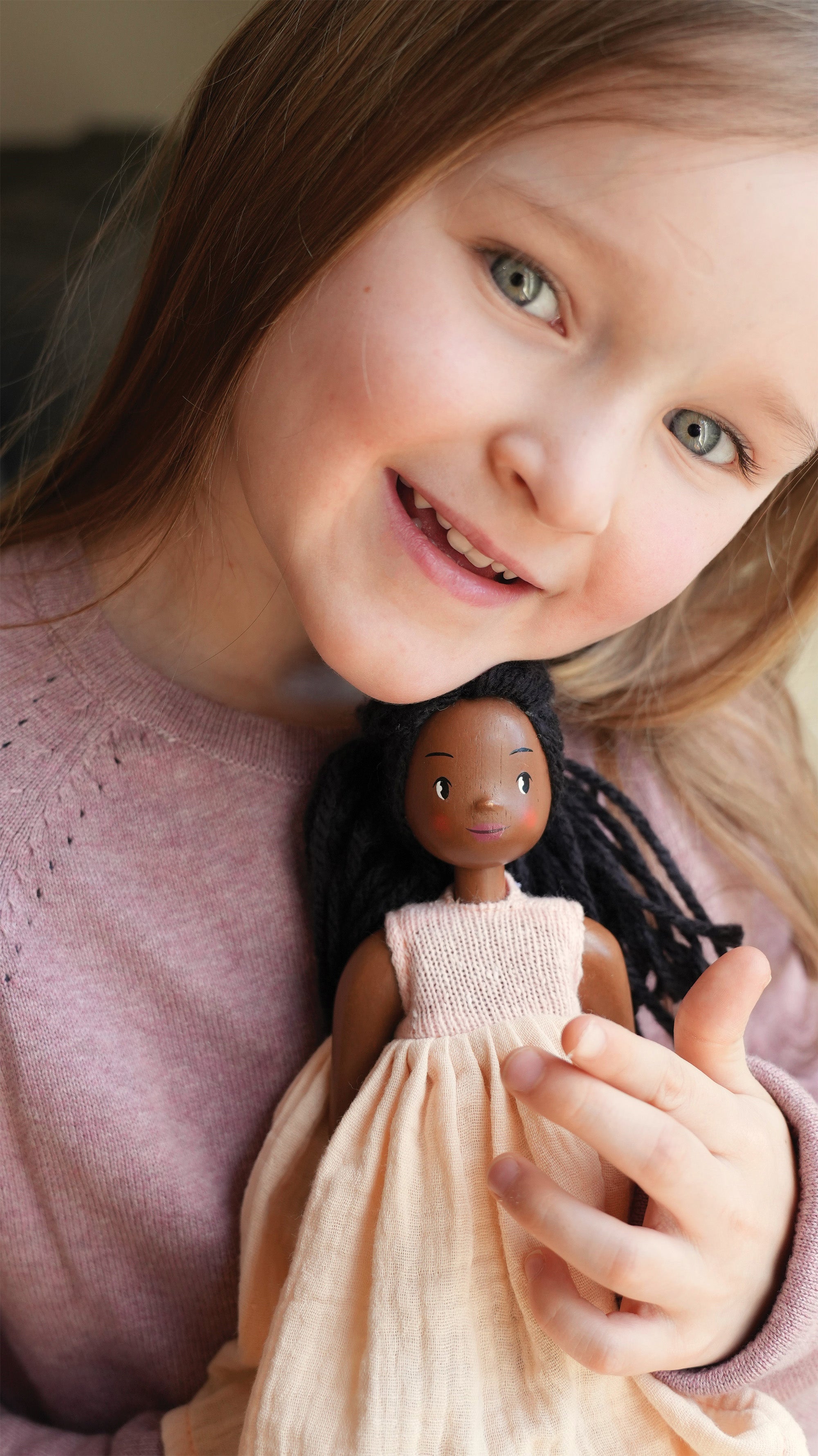 Lola Wooden Doll – Tender Leaf